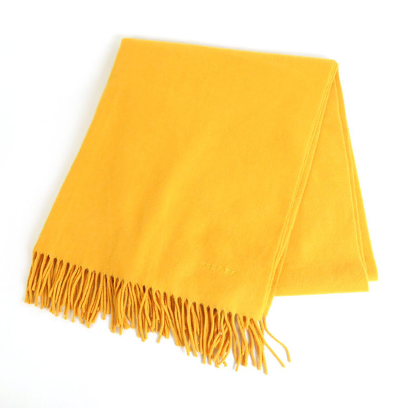 Hermes | Accessories | Hermes Hermes Muffler Cashmere Yellow Unisex ...